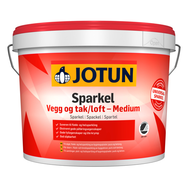 Jotun sparkel vegg/tak medium 10l - Gausdal Landhandleri AS
